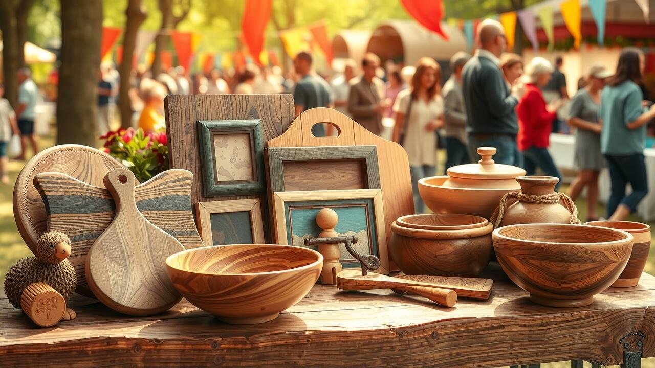 Best Craft Show Wood Items by Size and Price Range